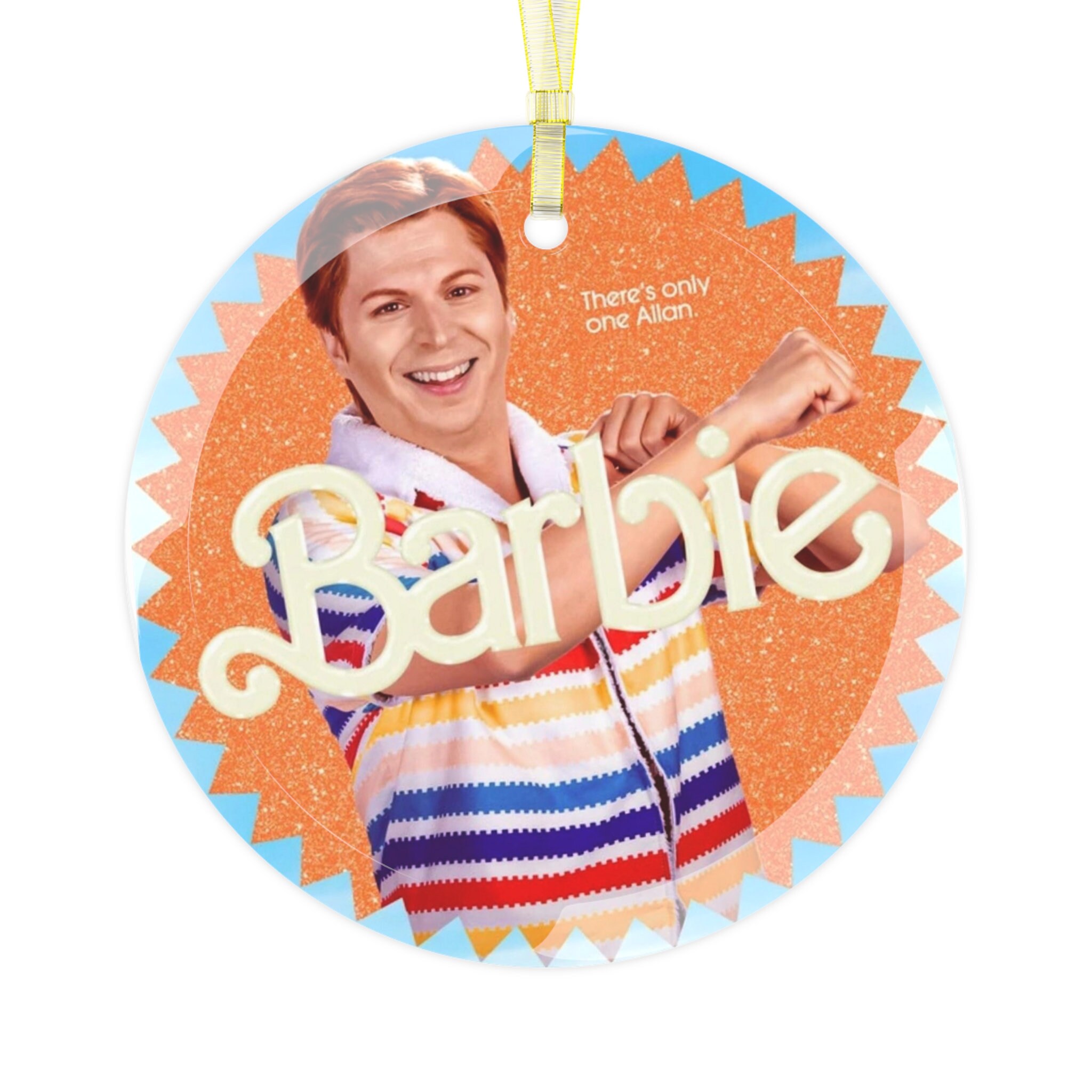 Barbie Movie Alan Glass Ornament Updated Version sold by Amélie Lehoux ...