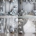 Silver Party Digital Backdrops, Studio Photography Background, Portrait ...