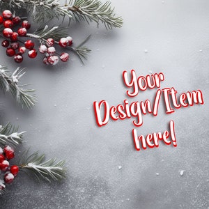 10 X Christmas Flatlay Mockup Bundle | Product Background Mockup ...