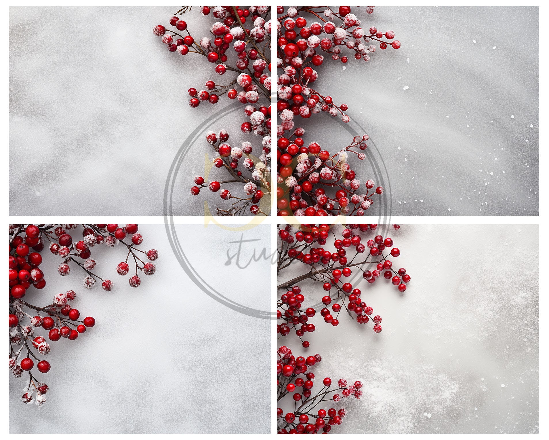 10 X Christmas Flatlay Mockup Bundle | Product Background Mockup ...