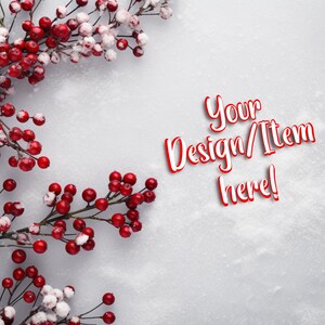 10 X Christmas Flatlay Mockup Bundle | Product Background Mockup ...