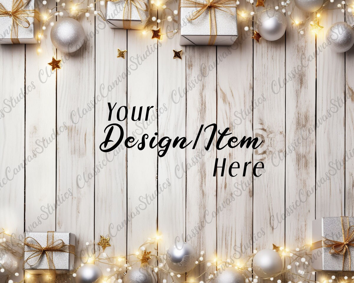 Christmas Flat Lay Mockup, Background Mockup Photography, Christmas ...