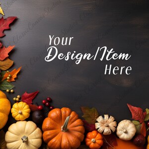 Thanksgiving Invitation Flat Lay Mockup, Friendsgiving Party, Digital ...