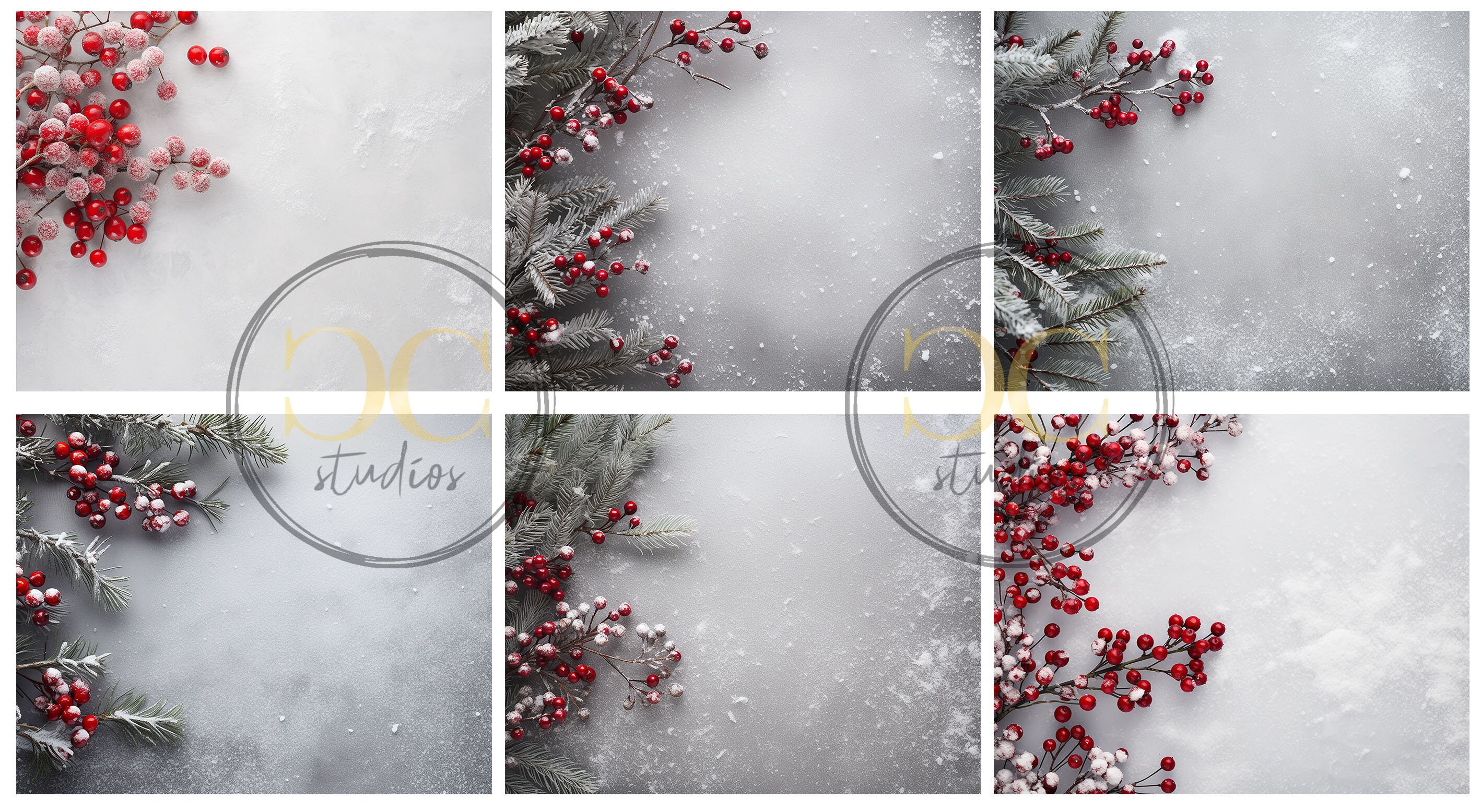 10 X Christmas Flatlay Mockup Bundle | Product Background Mockup ...