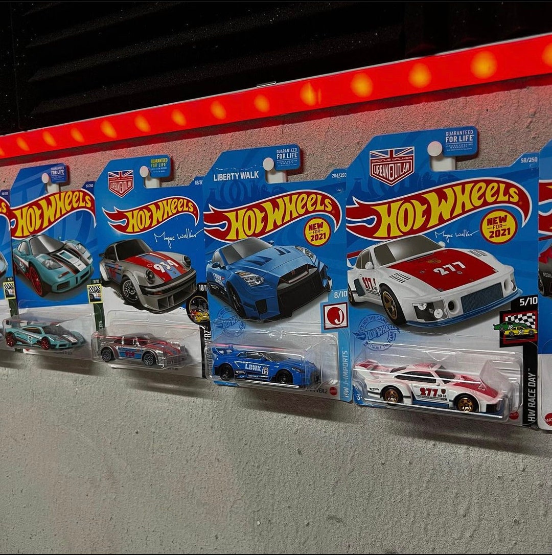 Hot Wheel Wall Mounts 50 Pack - Etsy