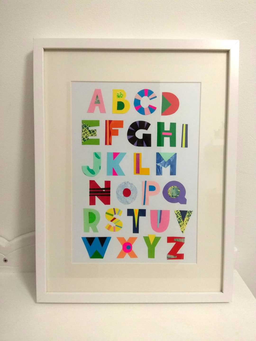 Personalized ABC Collage - Etsy