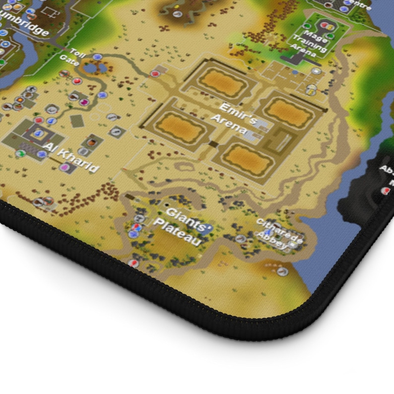 Runescape Mouse Pad, OSRS Playmat, Gaming Deskmat, Runescape Gift ...