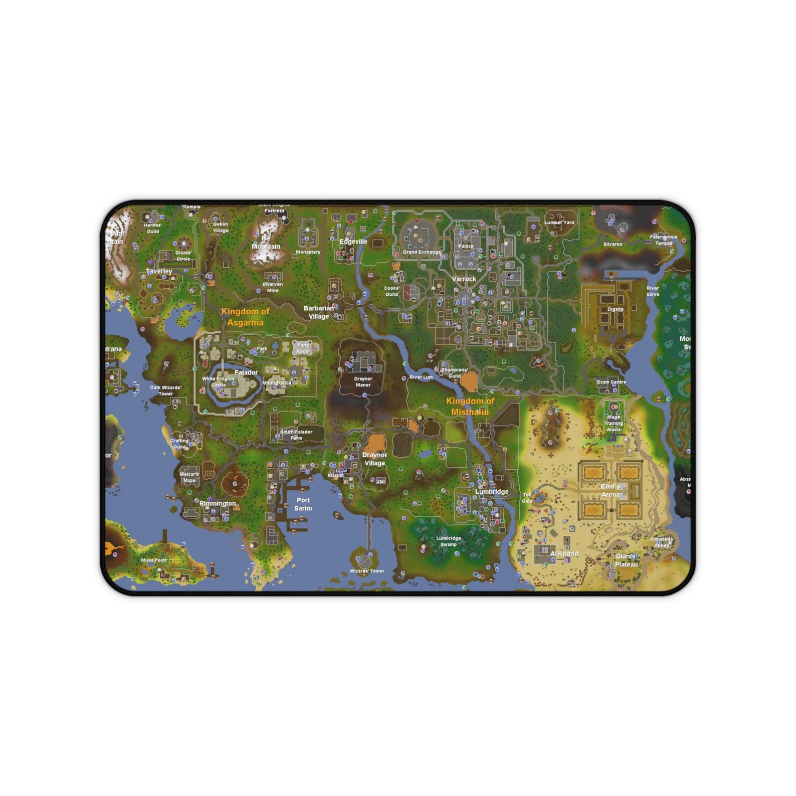 Runescape Mouse Pad, OSRS Playmat, Gaming Deskmat, Runescape Gift ...