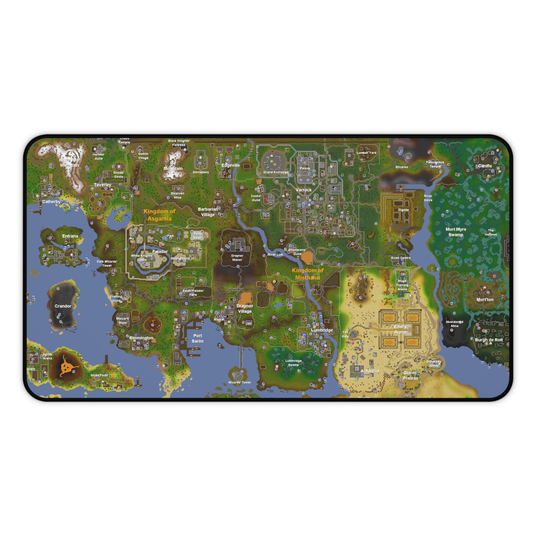 Runescape Mouse Pad, OSRS Playmat, Gaming Deskmat, Runescape Gift ...