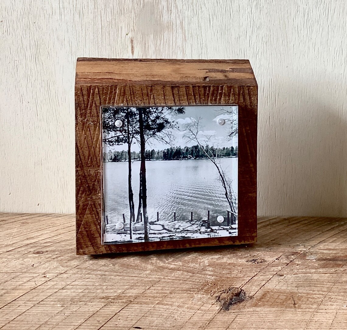 Wood Frame Reclaimed Wood Frame Rustic Wood Frame Free Standing Wood ...