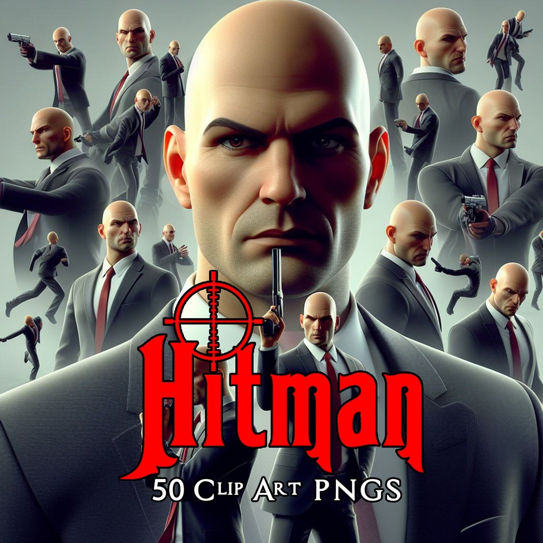 Hitman 50 Clipart Png Superhero Png Hitman Png Png Clipart Instant ...