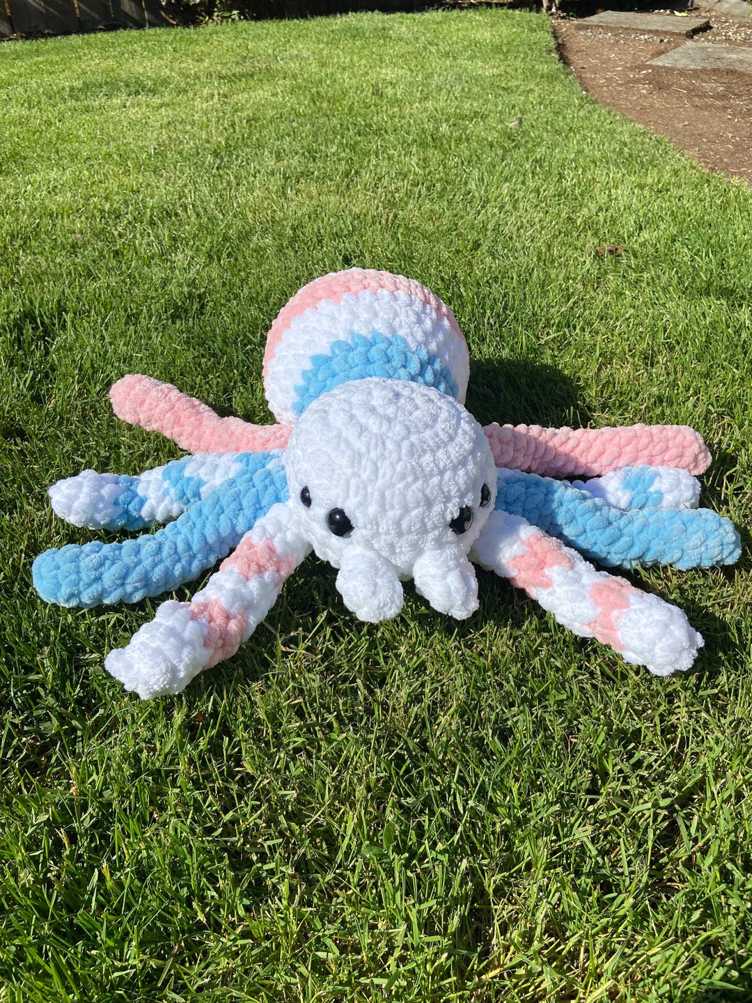 Giant Trans Crochet Spider - Etsy