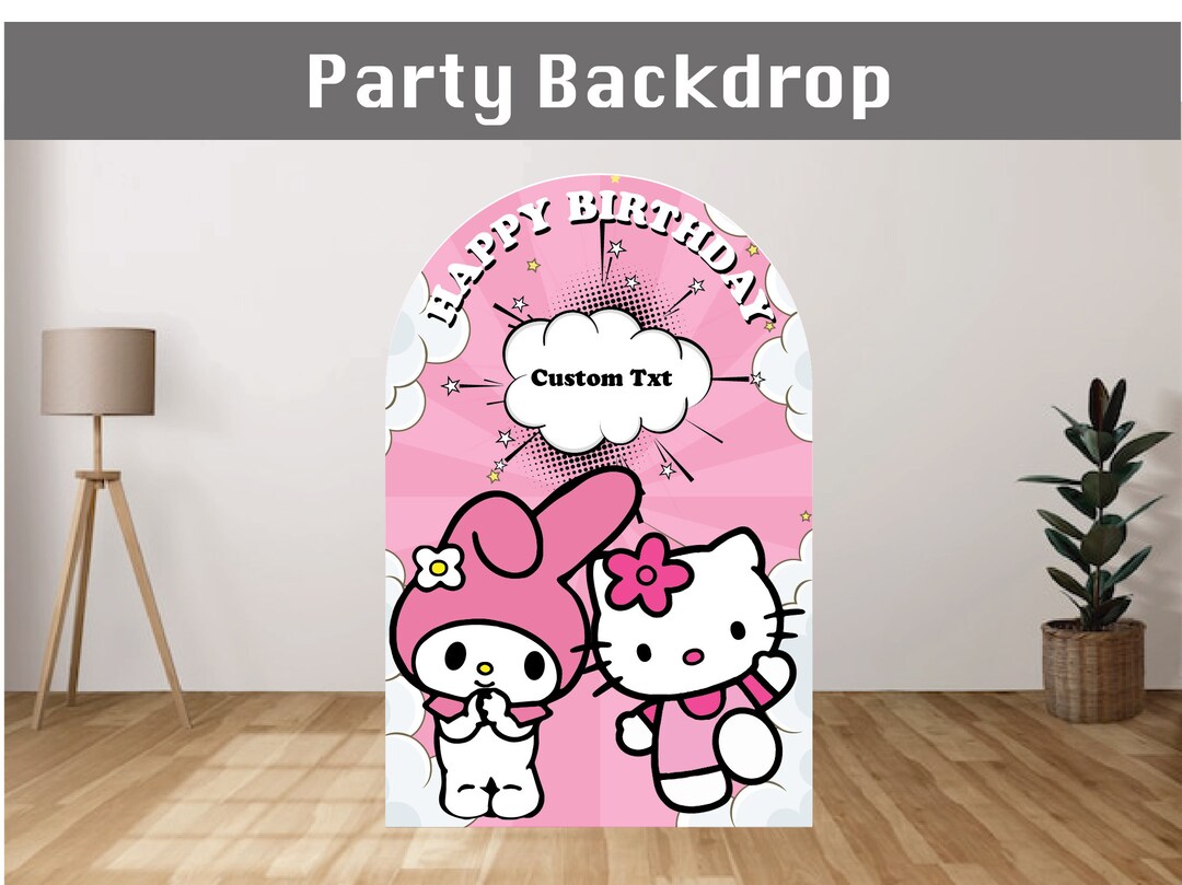 Cartoon Kitty Decoration, Kitty Cutouts, Cinnamoroll Baby Shower ...