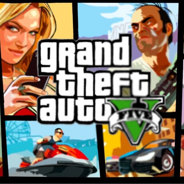 Grand Theft Auto 5 Poster - Etsy