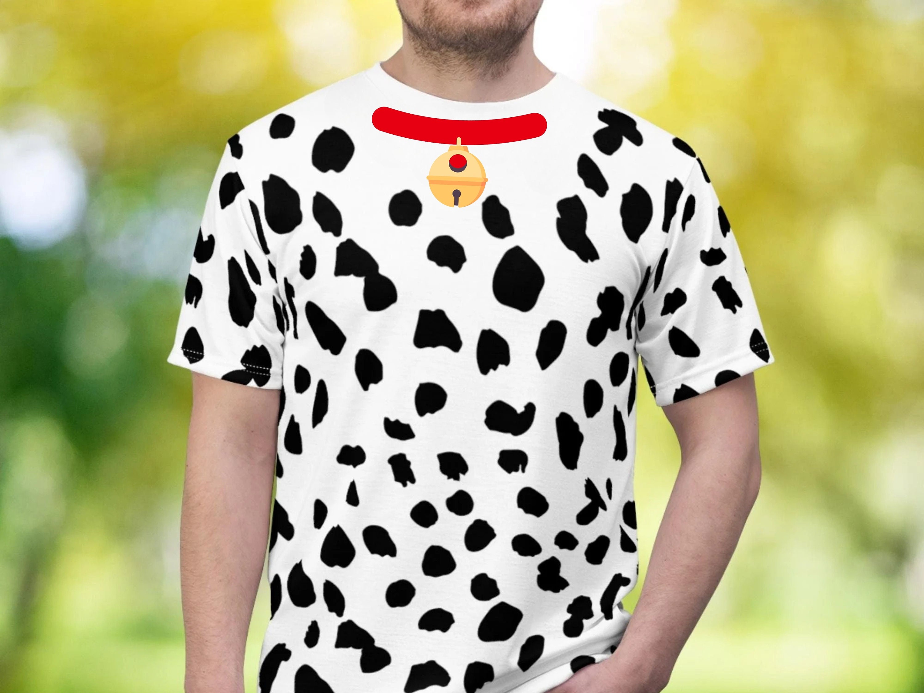 Dalmatian Spot Pattern With Collar SVG, Dalmatian SVG, Dalmatian ...