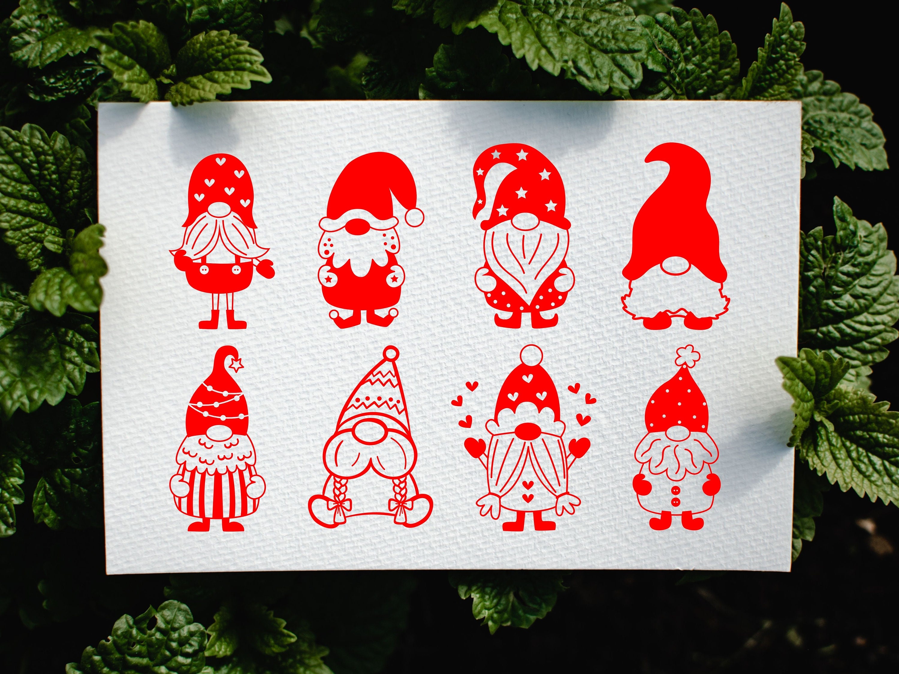 Christmas Gnomes SVG Bundle, Santa SVG, Holiday, Merry Christmas ...