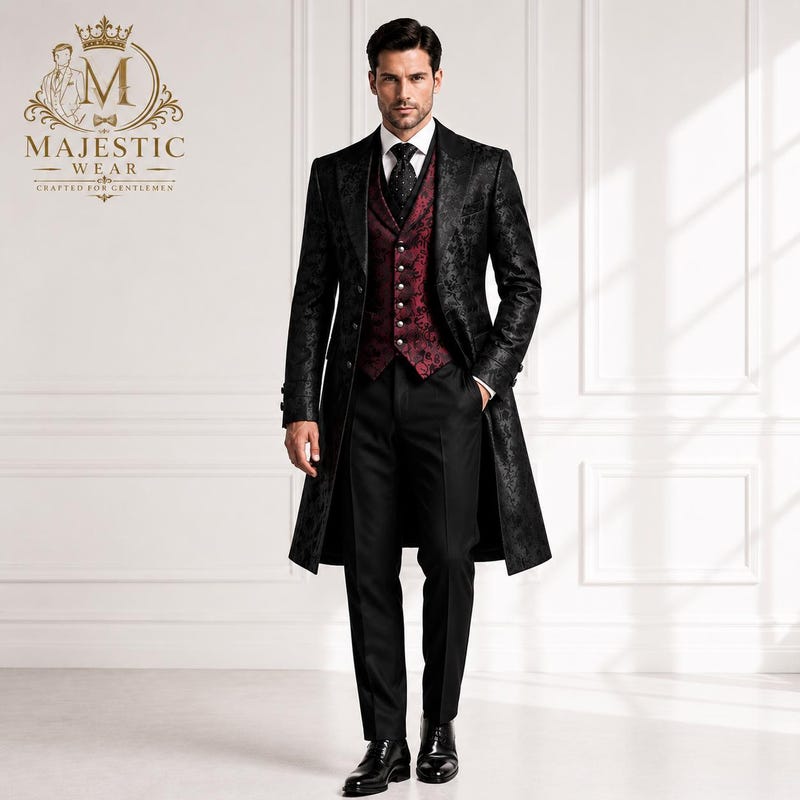 Victorian Mens Suit - Etsy