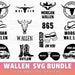 Wallen Bundle Svg, Png, Wallen Png, Wallen Bullhead Svg, Cowboy Wallen ...