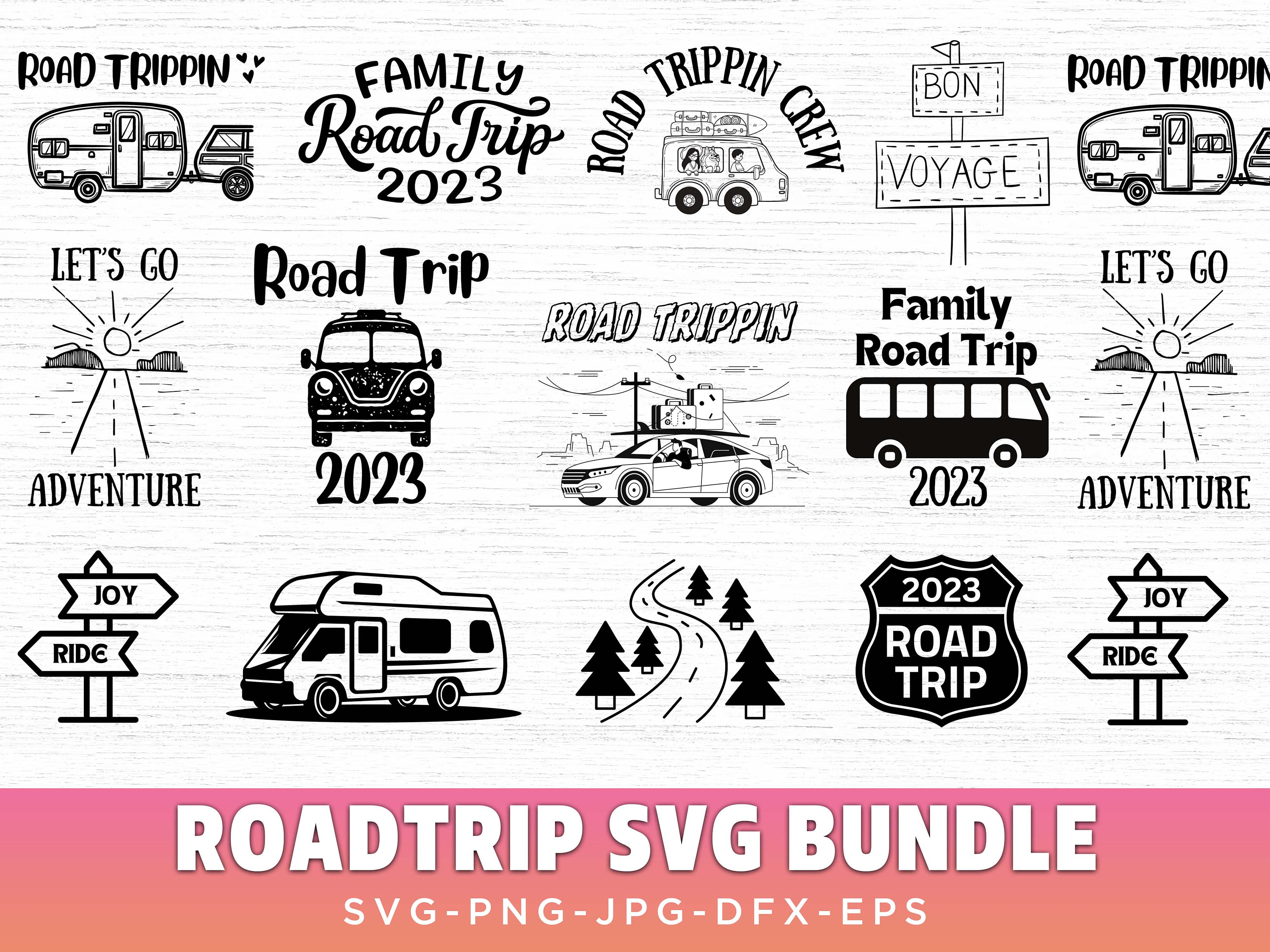 Road Trip Svg Bundle, Road Trip Svg, Girls Trip Svg, Girls Weekend Svg ...
