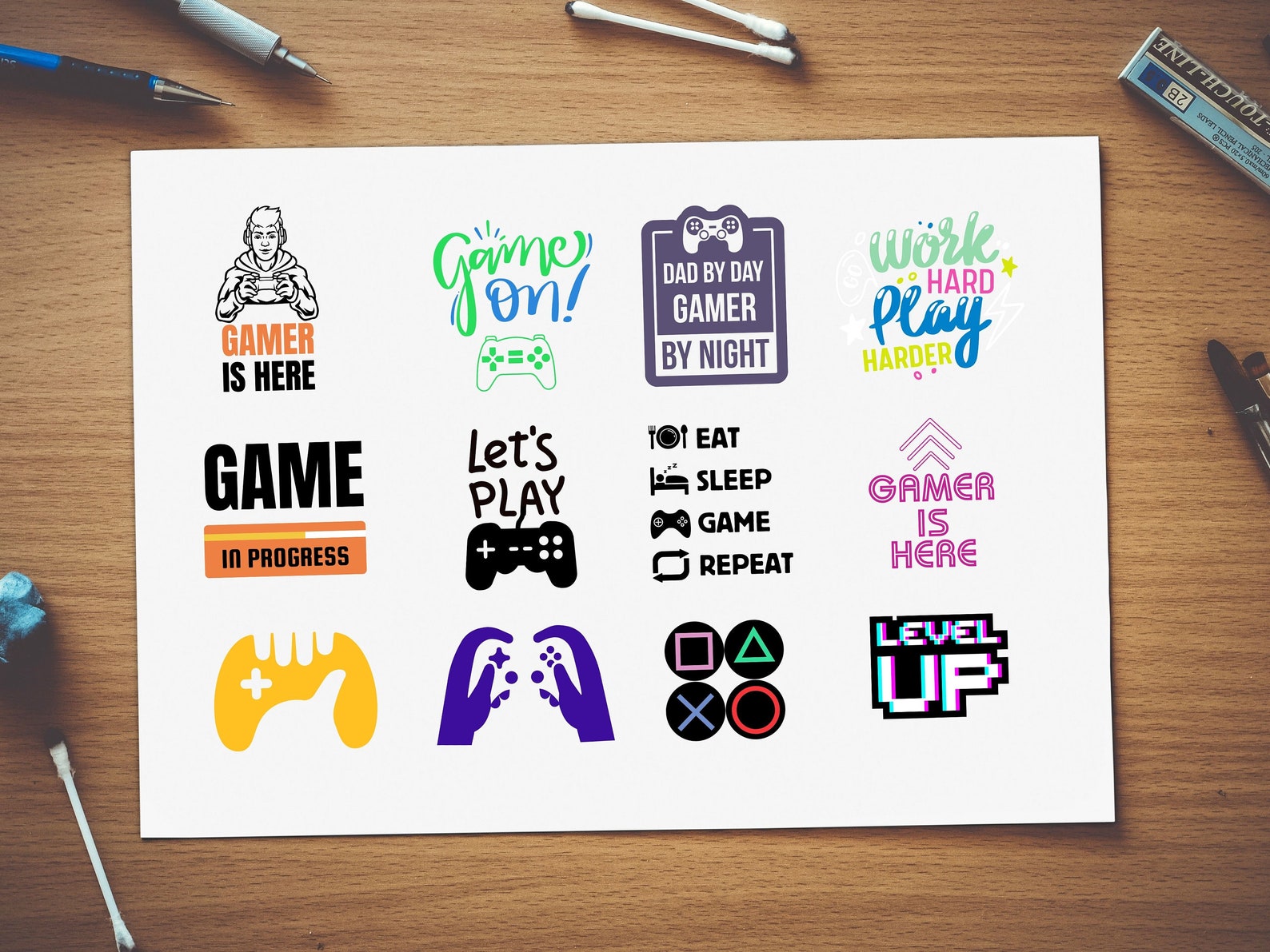 Gamer Svg, Gamer Svg Bundle, Gaming Png Bundle, Funny Gamer Sayings Svg ...