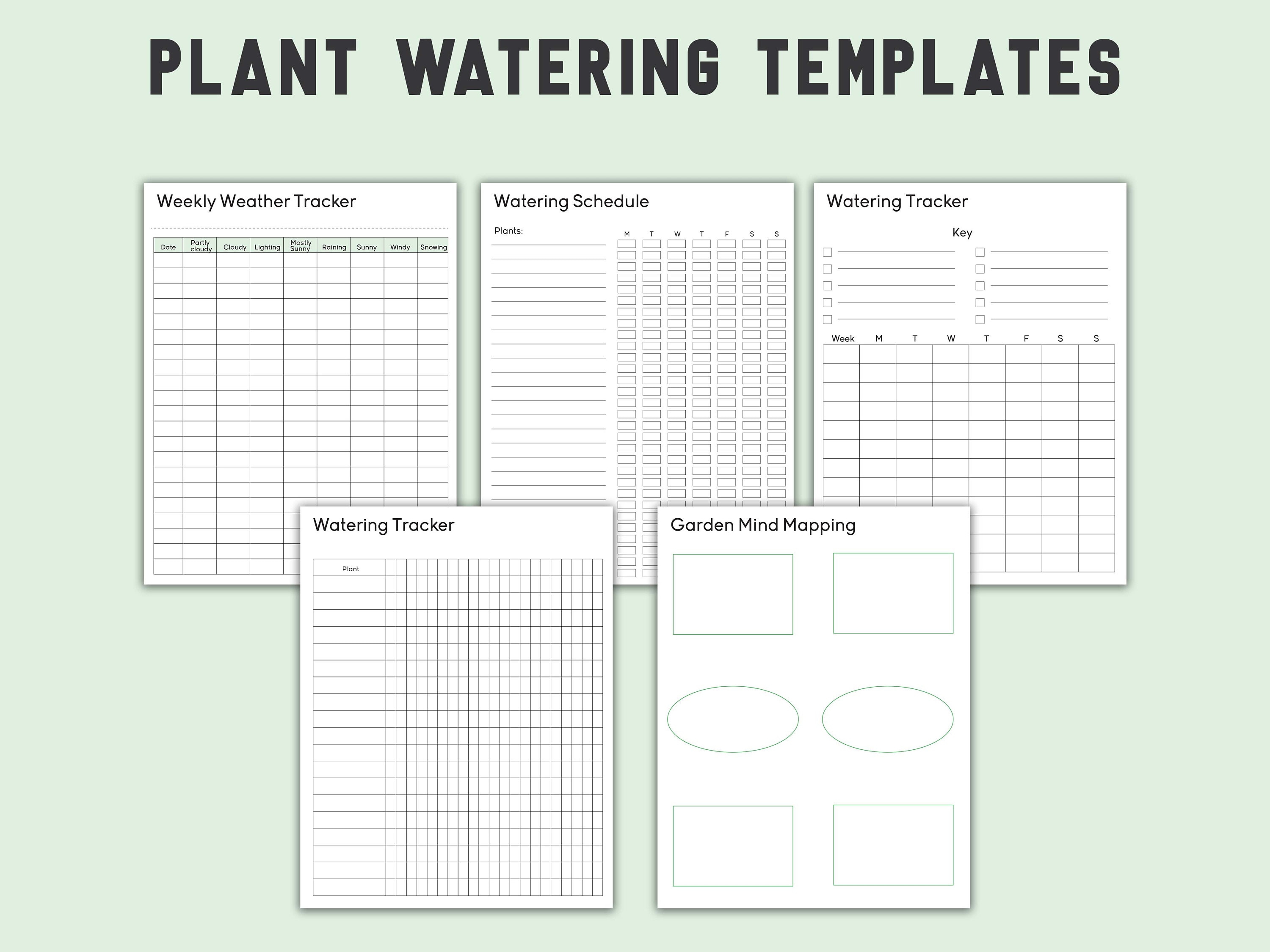 Garden Planner Printable, Garden Planner, Plant Planner, Garden Journal ...