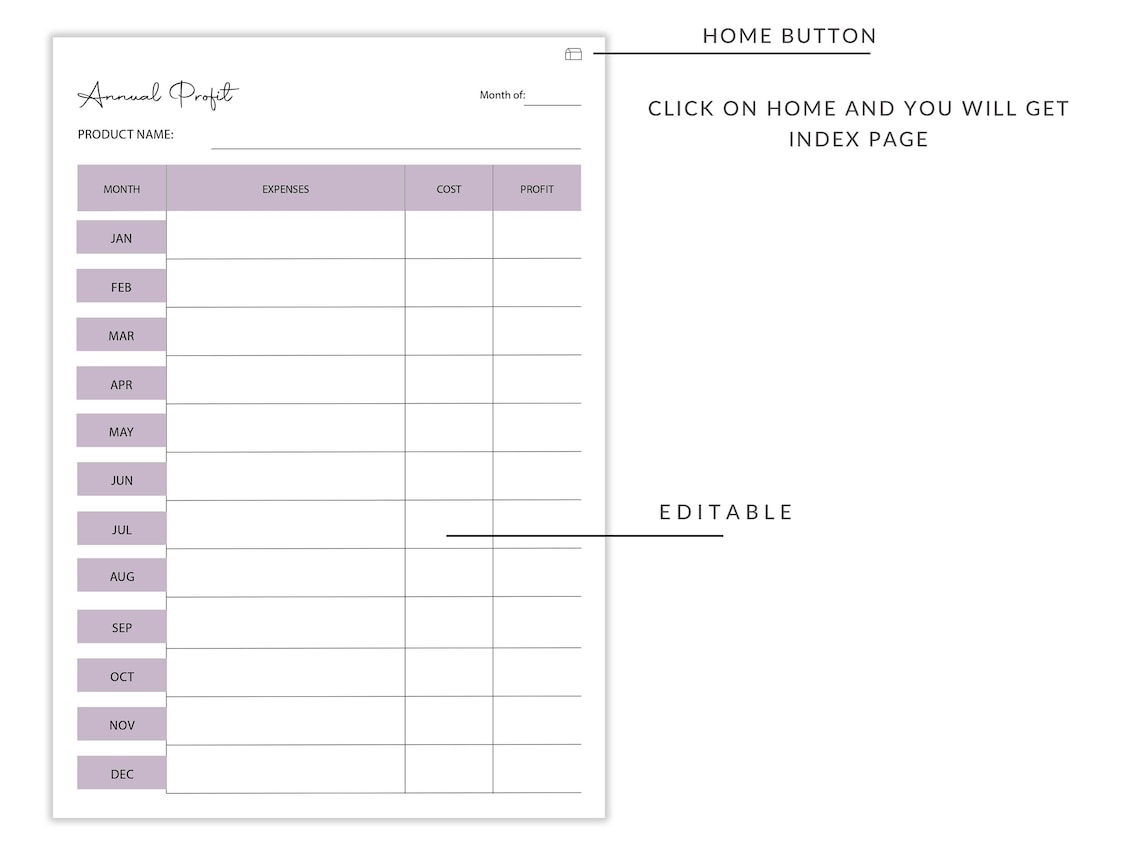 New Product Planner Printable, Product Development, Product Launch ...