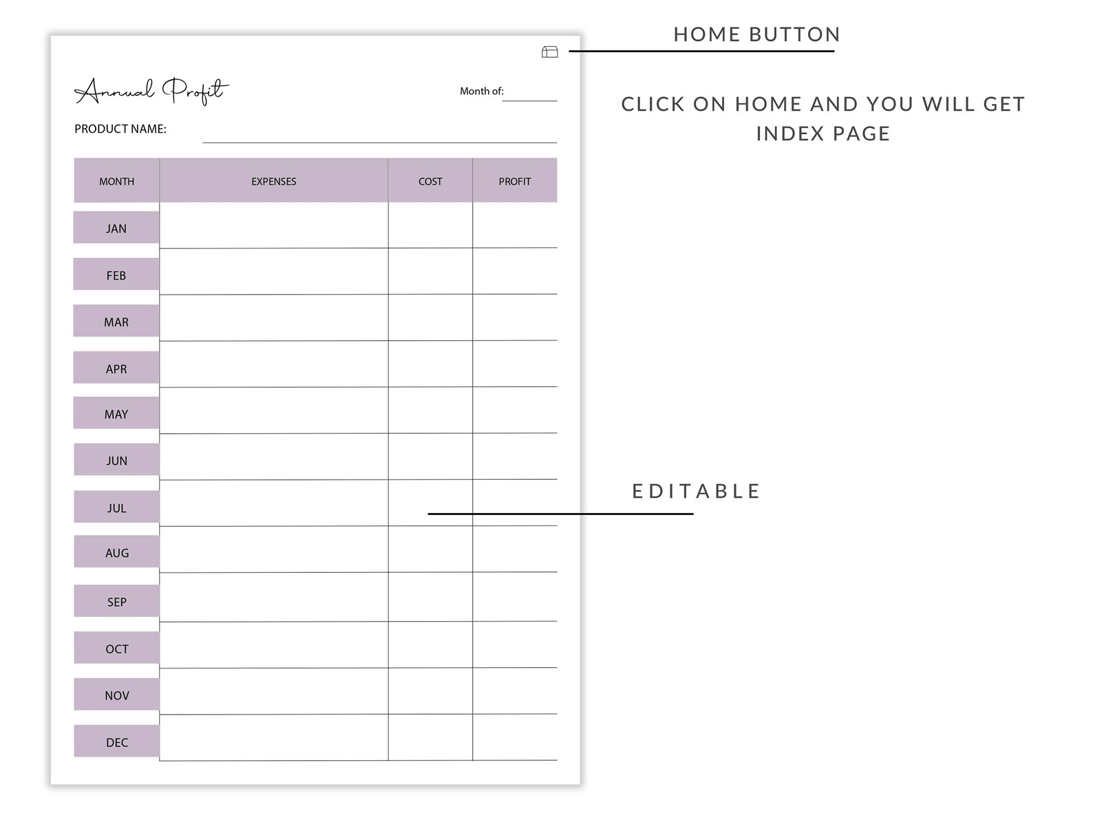 New Product Planner Printable, Product Development, Product Launch ...
