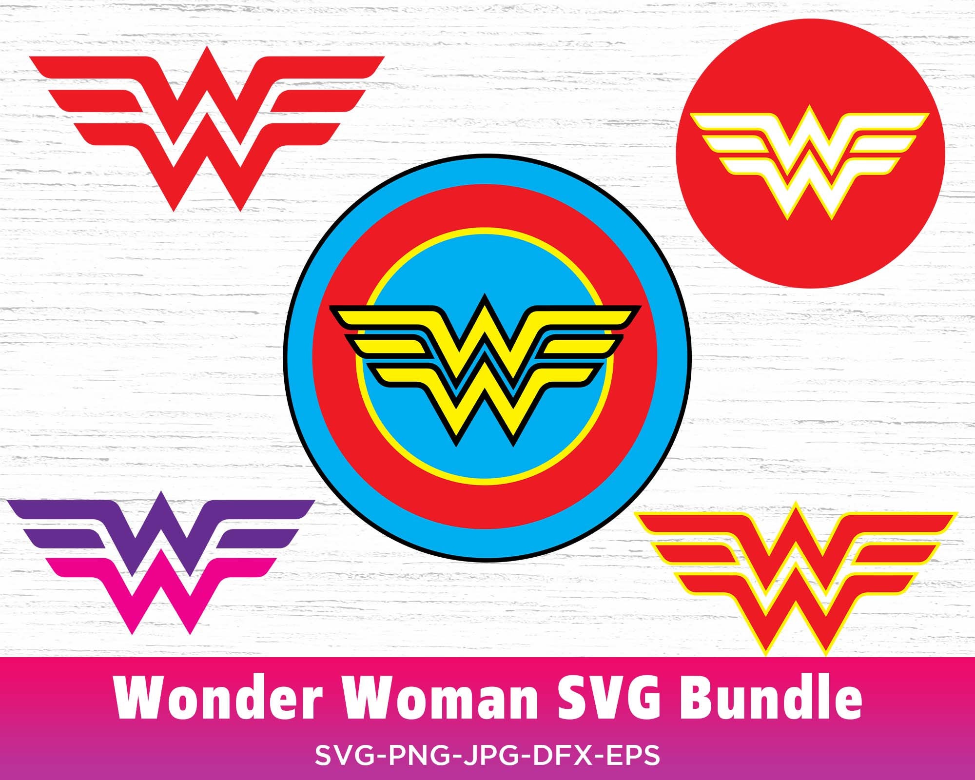 Wonder Woman Logovector Wonder Woman Logo Stock Illustrations – 335