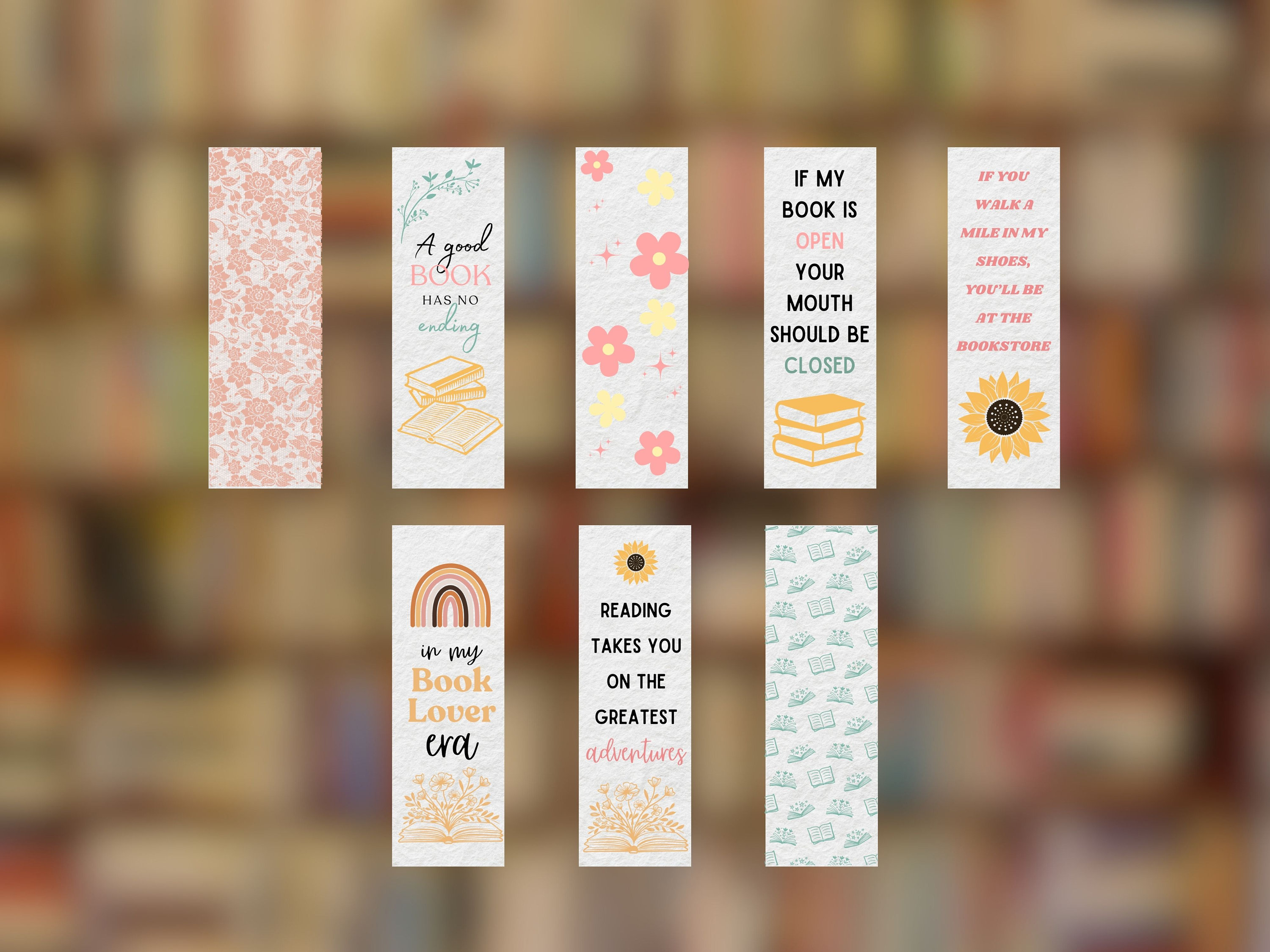 Bookmark Svg Bundle, Bookmarks Svg, Bookmark Designs, Printable ...