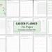 Garden Planner Printable: Plant Journal, Gardening Logbook (US Letter ...