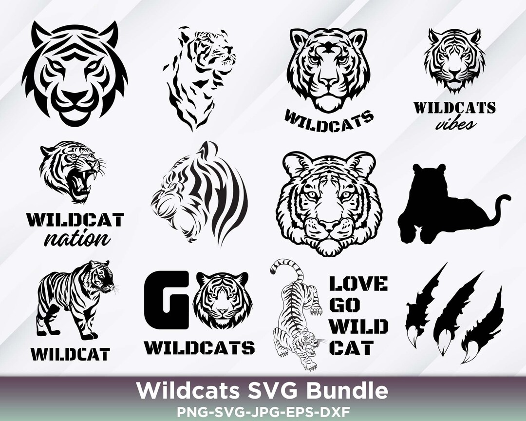 Wildcats Svg Bundle, Wildcats Png Bundle, Wildcats Svg Design, Wildcats ...