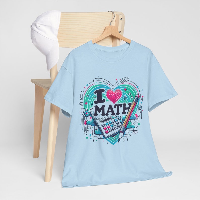 I Love Math T-shirt Teacher Shirt First Day of School Shirt for Math ...