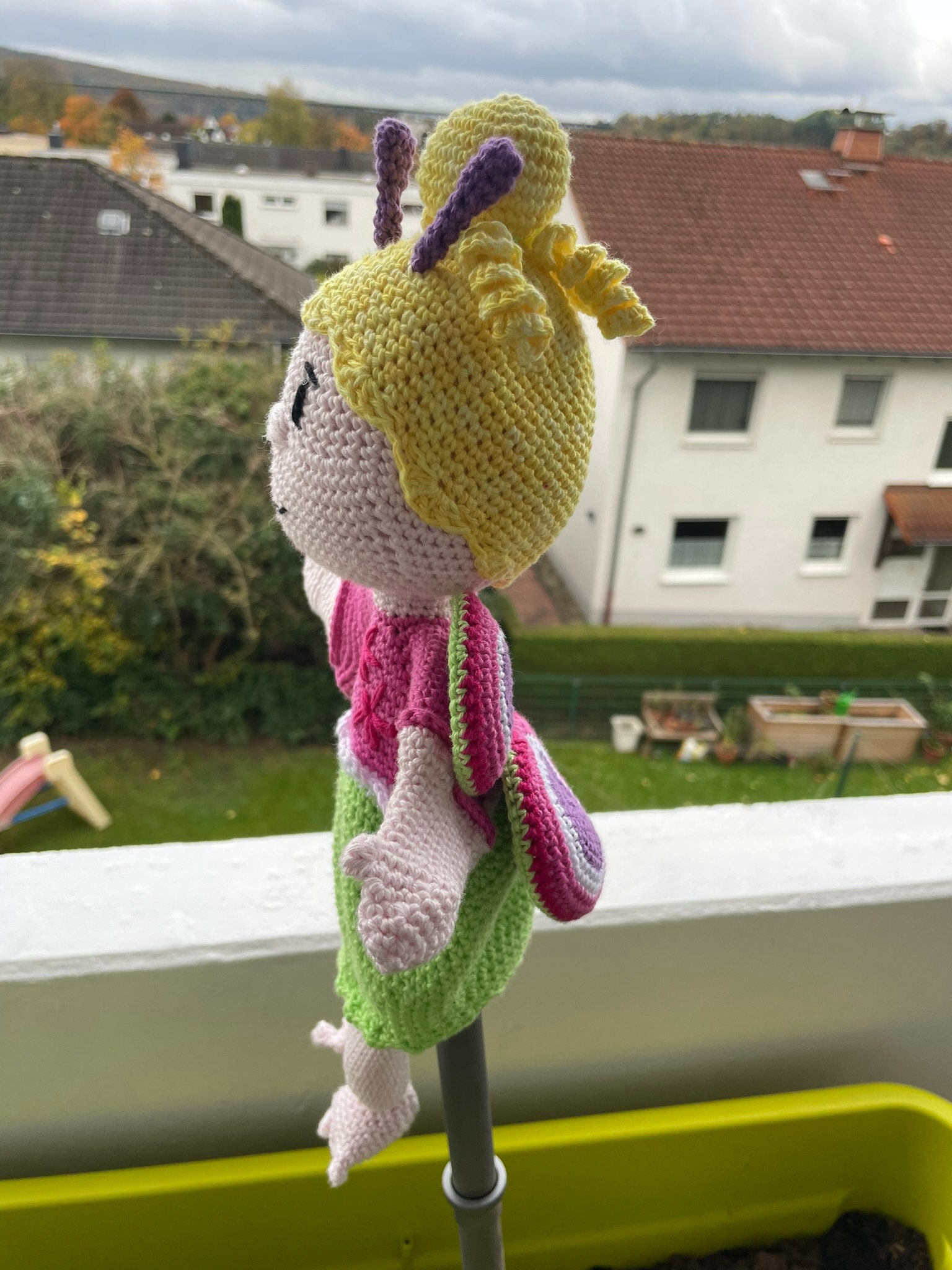 Elf Butterfly Elf Mythical Creature Crocheted Hand Puppet - Etsy