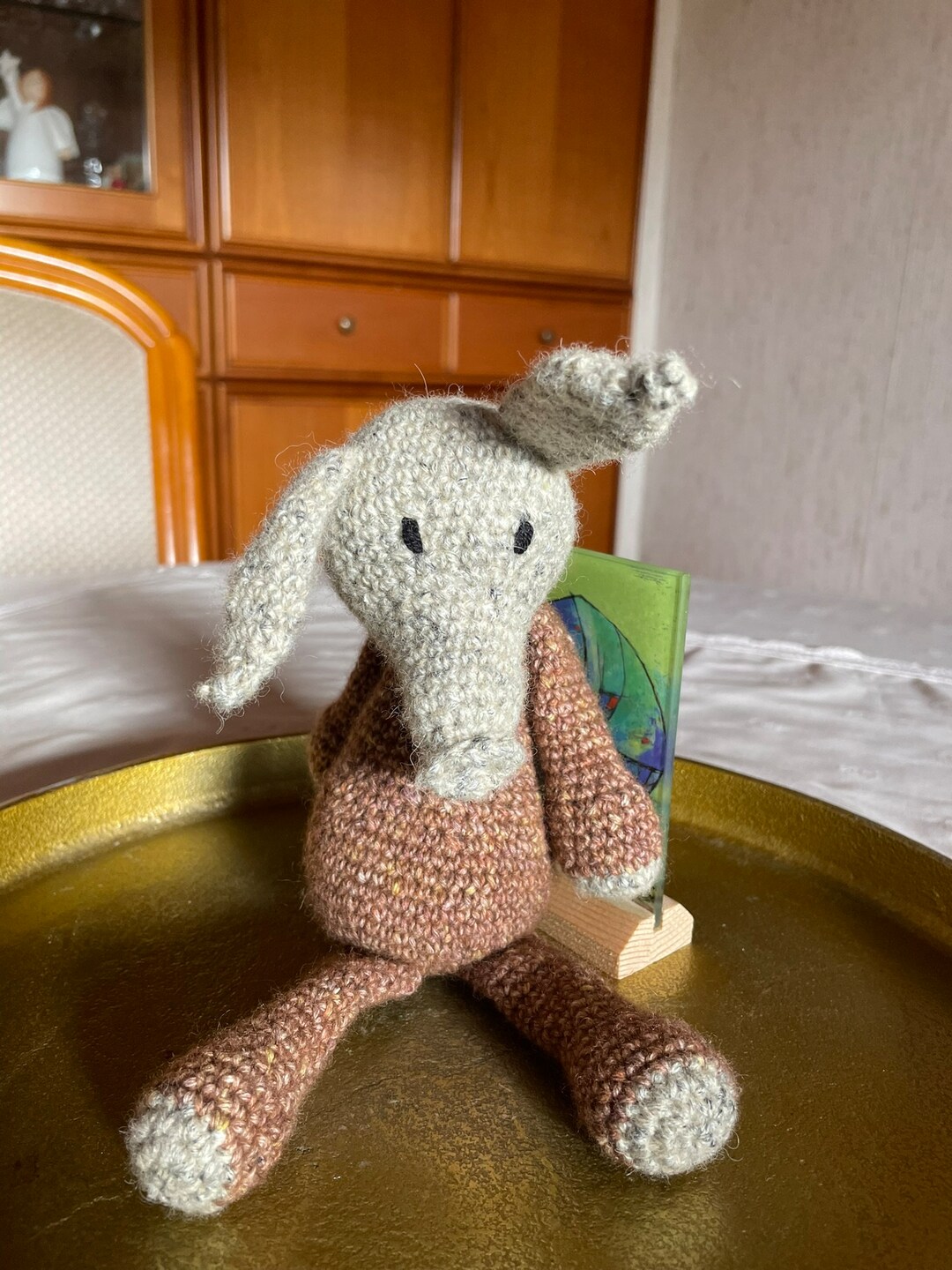 Guest Gift, Crocheted Animal, Amigurumi, Cuddly Toy, Handmade, Natural ...