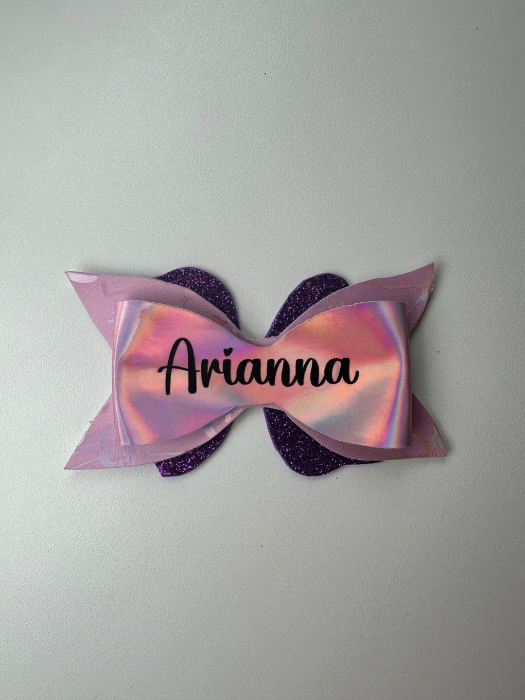 Custom Hair Bow, Pink Hair Bow, Cute Hair Bow, Glitter Hair Bow, 1st ...