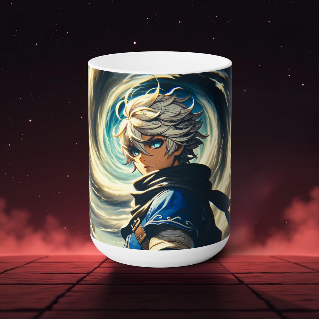 Anime Design Mugs, Anime, Graphic Anime Mug, Anime Manga Mug, Ceramic ...