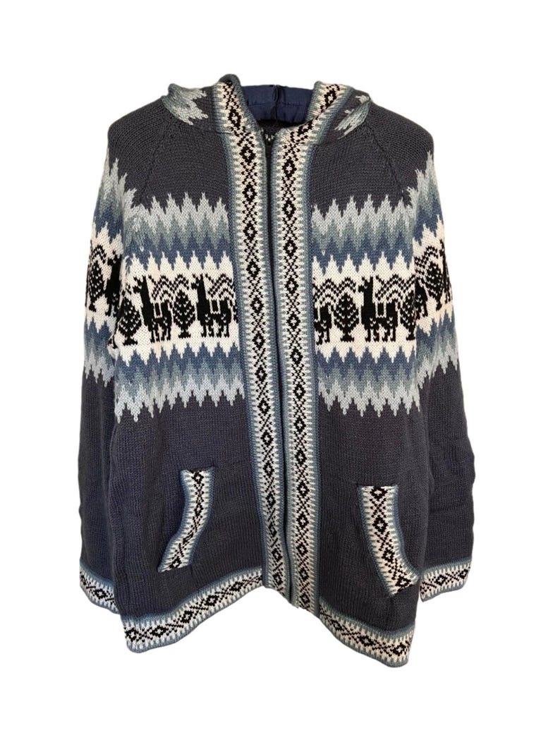 Peruvian Llama Cardigan ~ Men's - Etsy