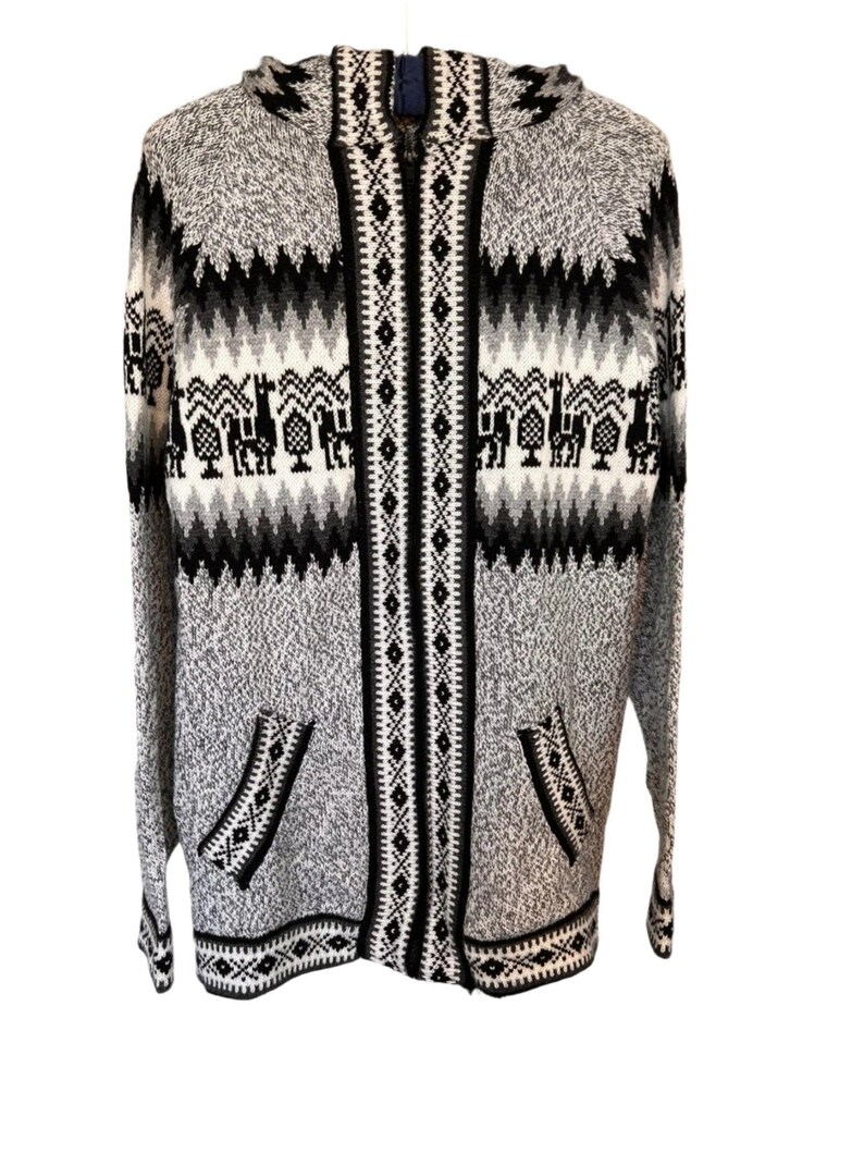 Peruvian Llama Cardigan ~ Men's - Etsy
