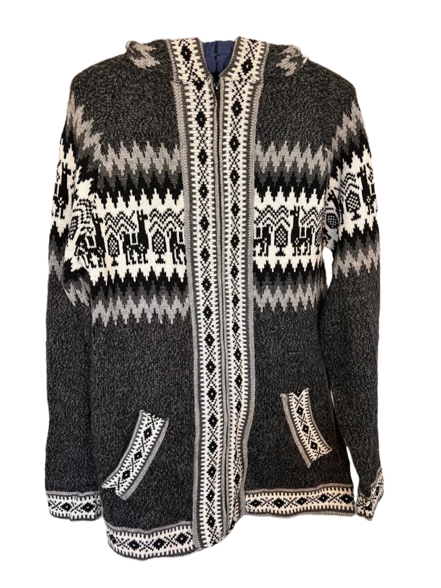 Peruvian Llama Cardigan ~ Men's - Etsy