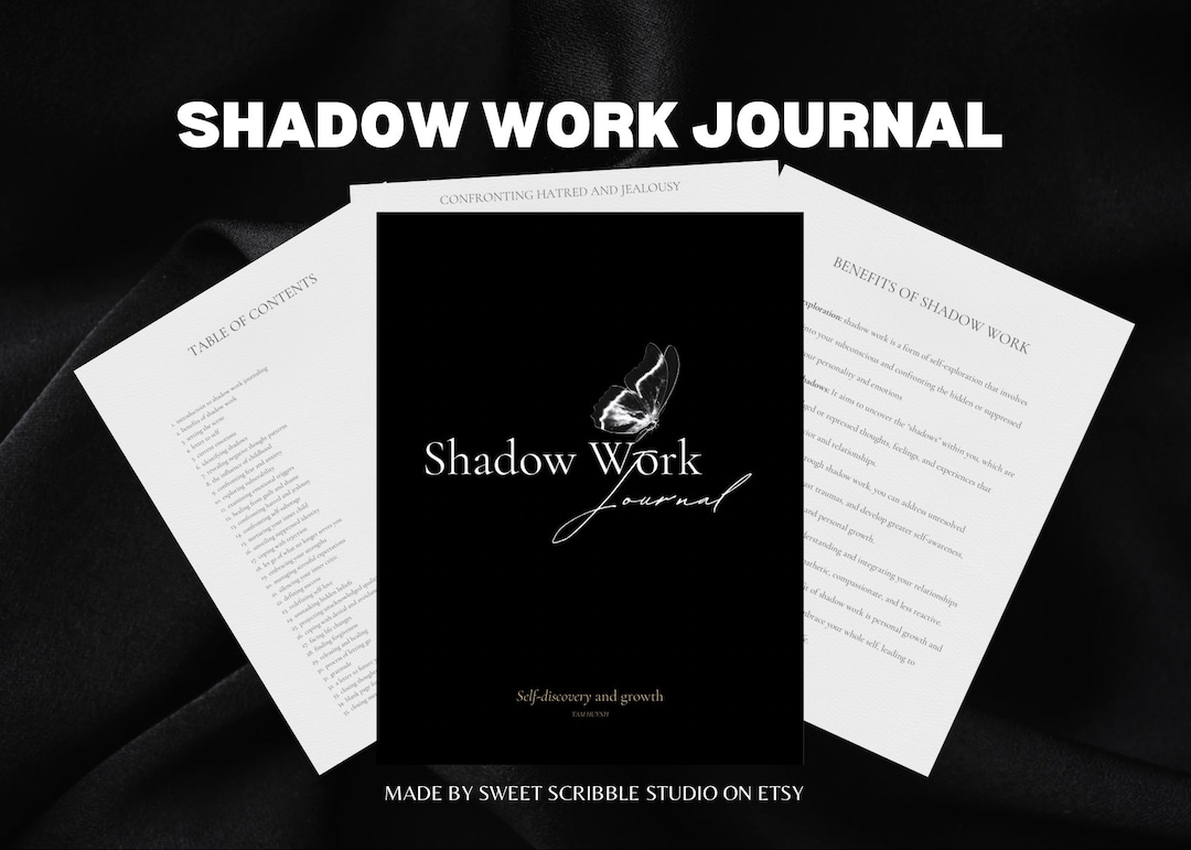 Shadow Work Journal Shadow Work Prompts Book of Shadows Page the ...