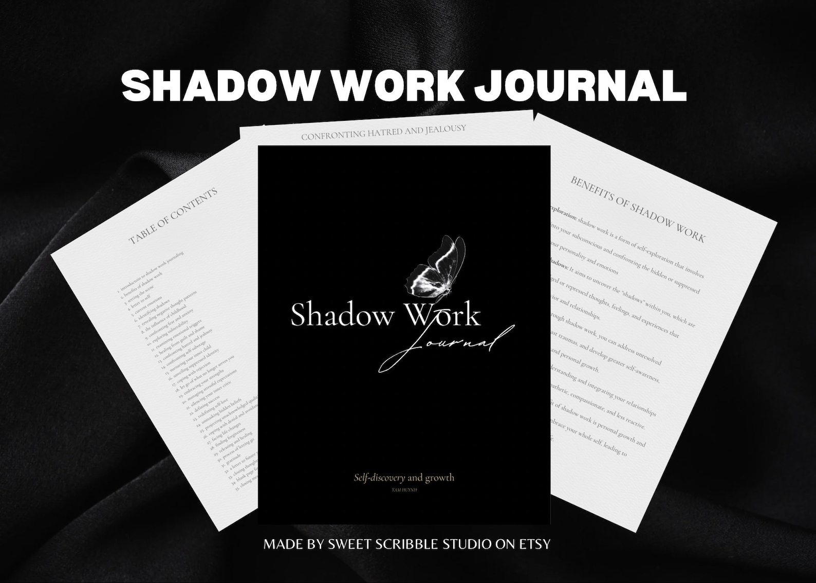 Shadow Work Journal Shadow Work Prompts Book of Shadows Page the ...