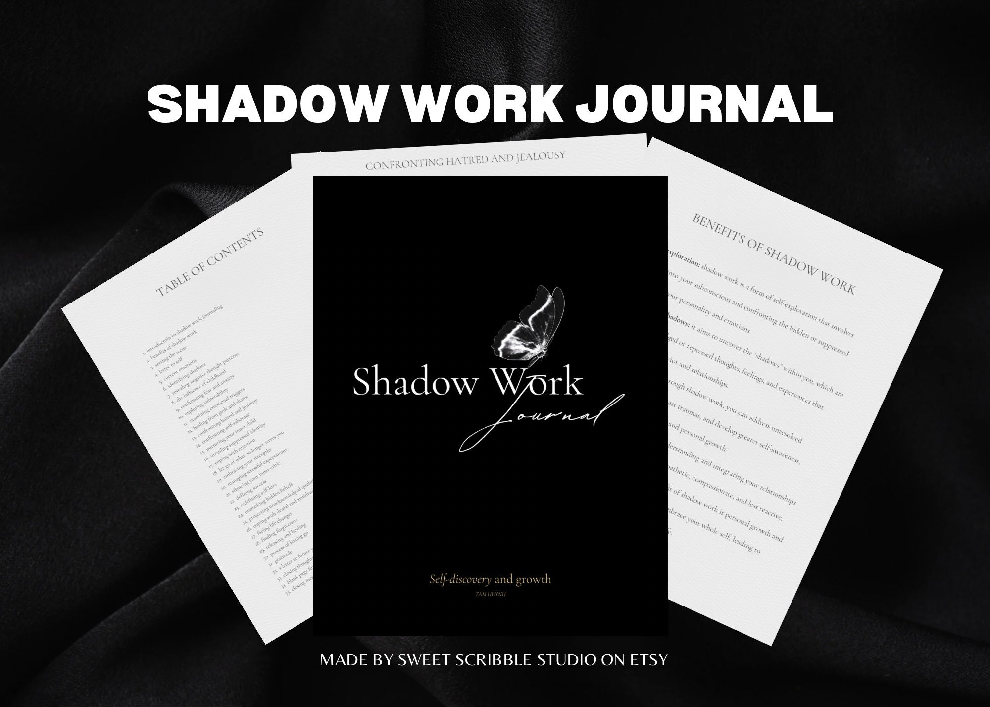 Shadow Work Journal Shadow Work Prompts Book of Shadows Page the ...