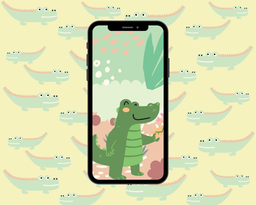 Animals Themed Phone Wallpapers Set of 5 Digital Modern - Etsy