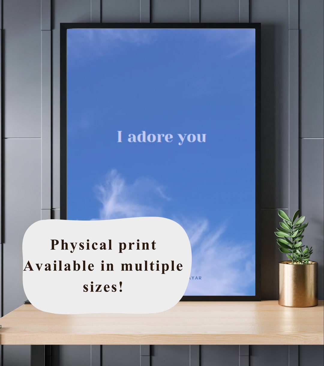 Fred Again Print I Adore You - Physical Poster Fred Again Poster ...