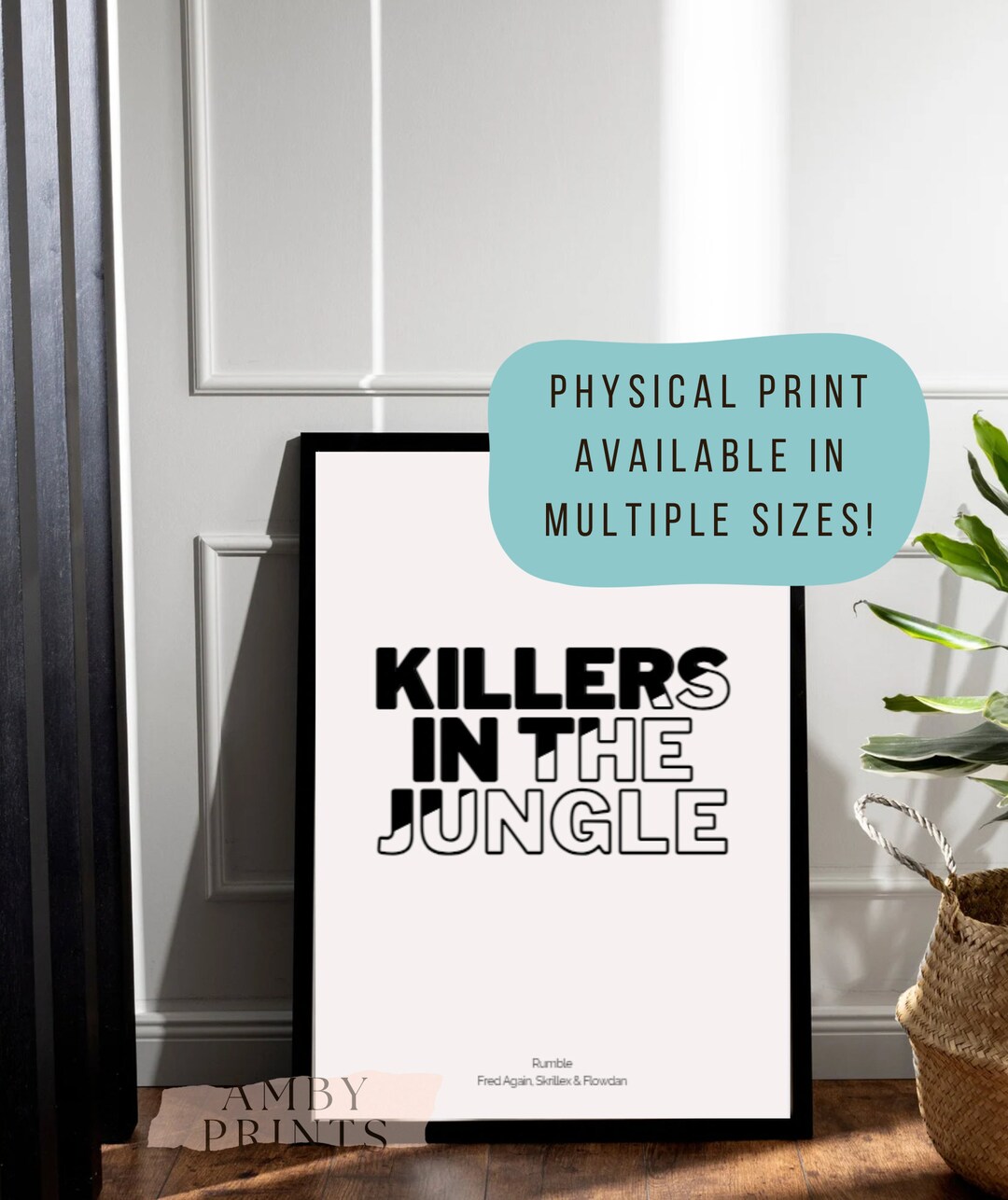 Fred Again Print Rumble - Physical Poster Fred Again Poster - Disco ...