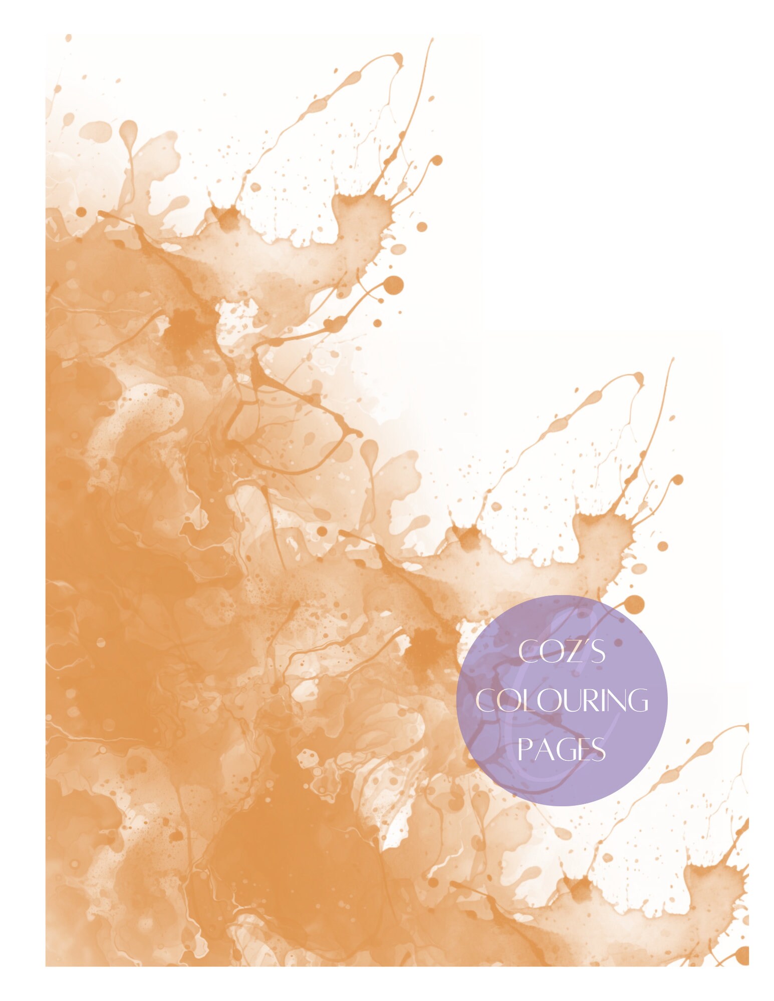 100 Reverse Colouring Pages Printables Digital Download - Etsy