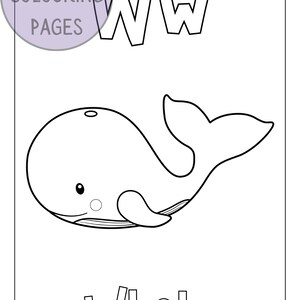 Alphabet Animal Colouring Pages - Printables - Kids Colouring Pages ...