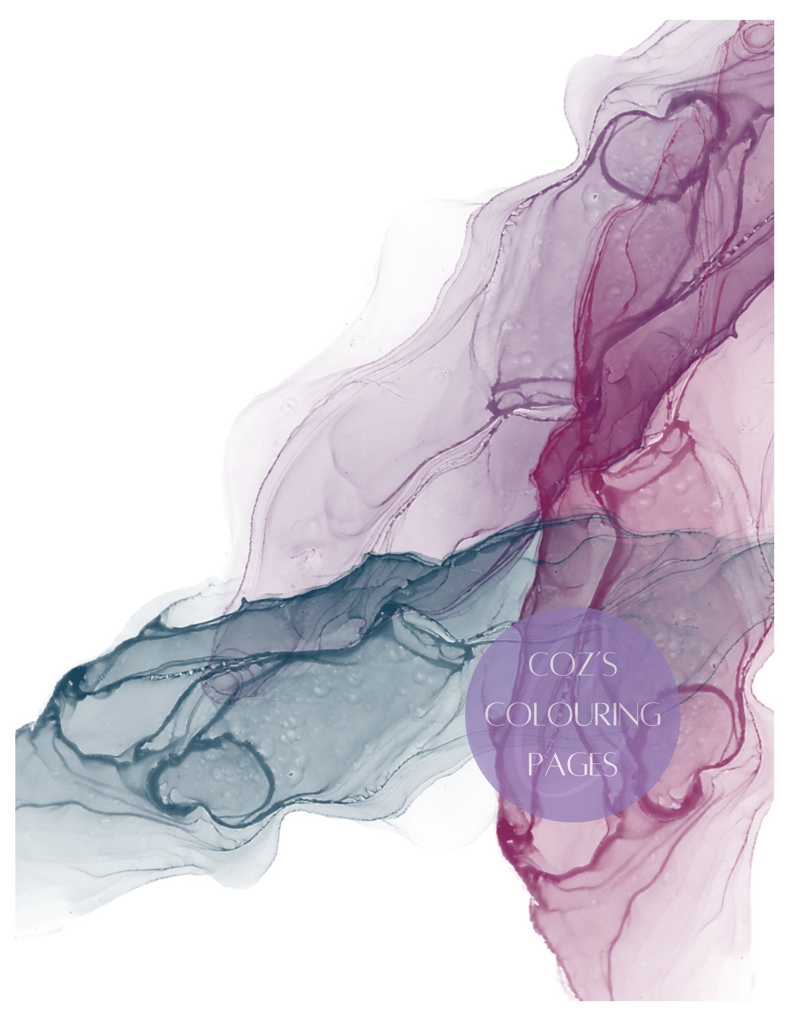 100 Reverse Colouring Pages Printables Digital Download - Etsy