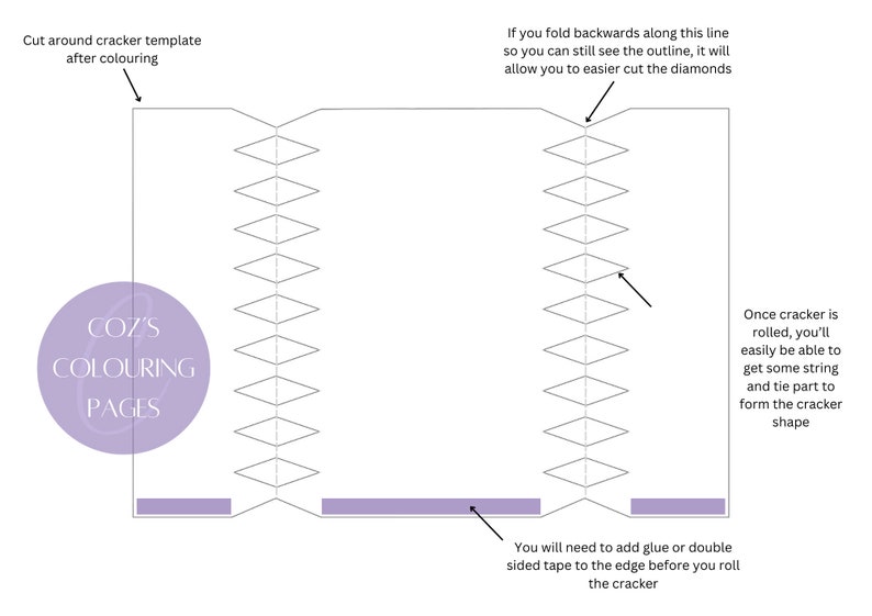 DIY Christmas Crackers Colour Your Own Christmas Crackers Printable - Etsy