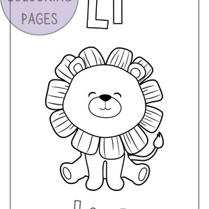 Alphabet Animal Colouring Pages - Printables - Kids Colouring Pages ...